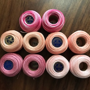 DMC 80 Cotton Lace Threads for Tatting & Bobbin Lace BACK in STOCK!!! 4 ...
