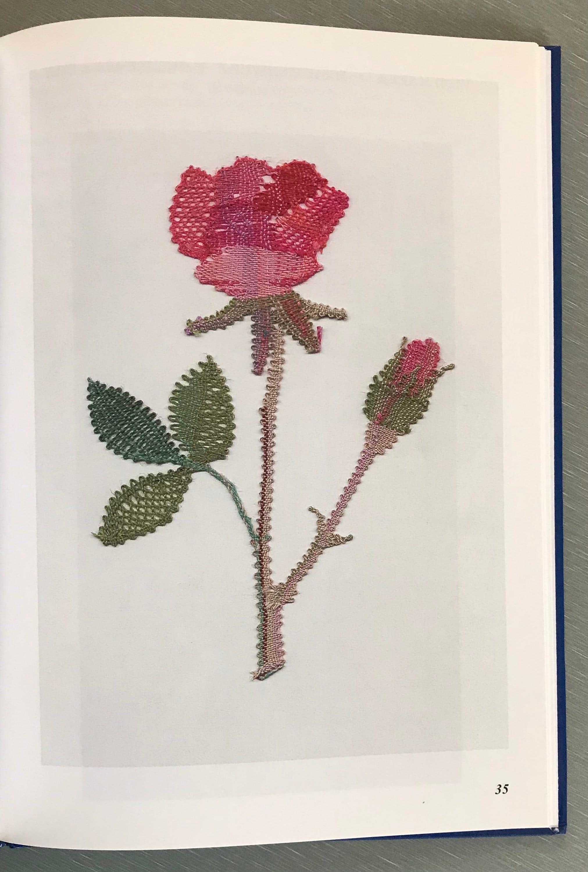 Bobbin Lace Book 32.50 Flowers in Bobbin Lace by Ulla Fagerlin | Etsy
