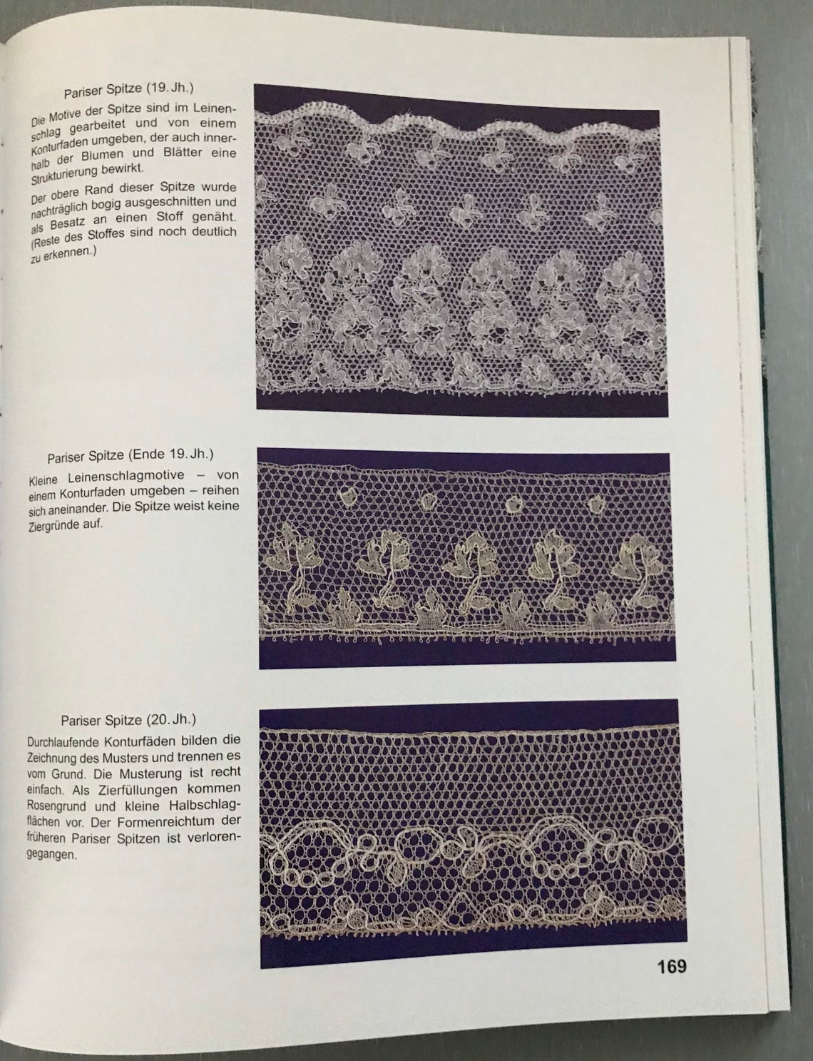 Lace Identification in German by Erika Knoff Special Price - Etsy