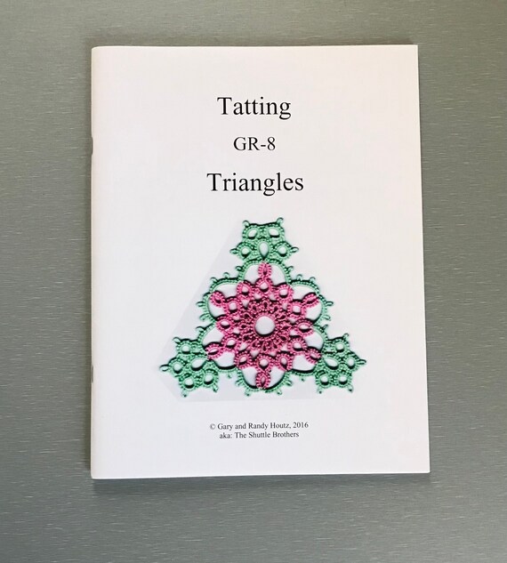 Tatting Book Tatting GR-8 Triangles 28.50 by the Shuttle - Etsy