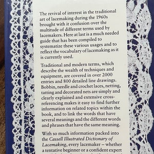 Bobbin Lace Book by Alexandra Stillwell - Illustrated Dictionary of ...