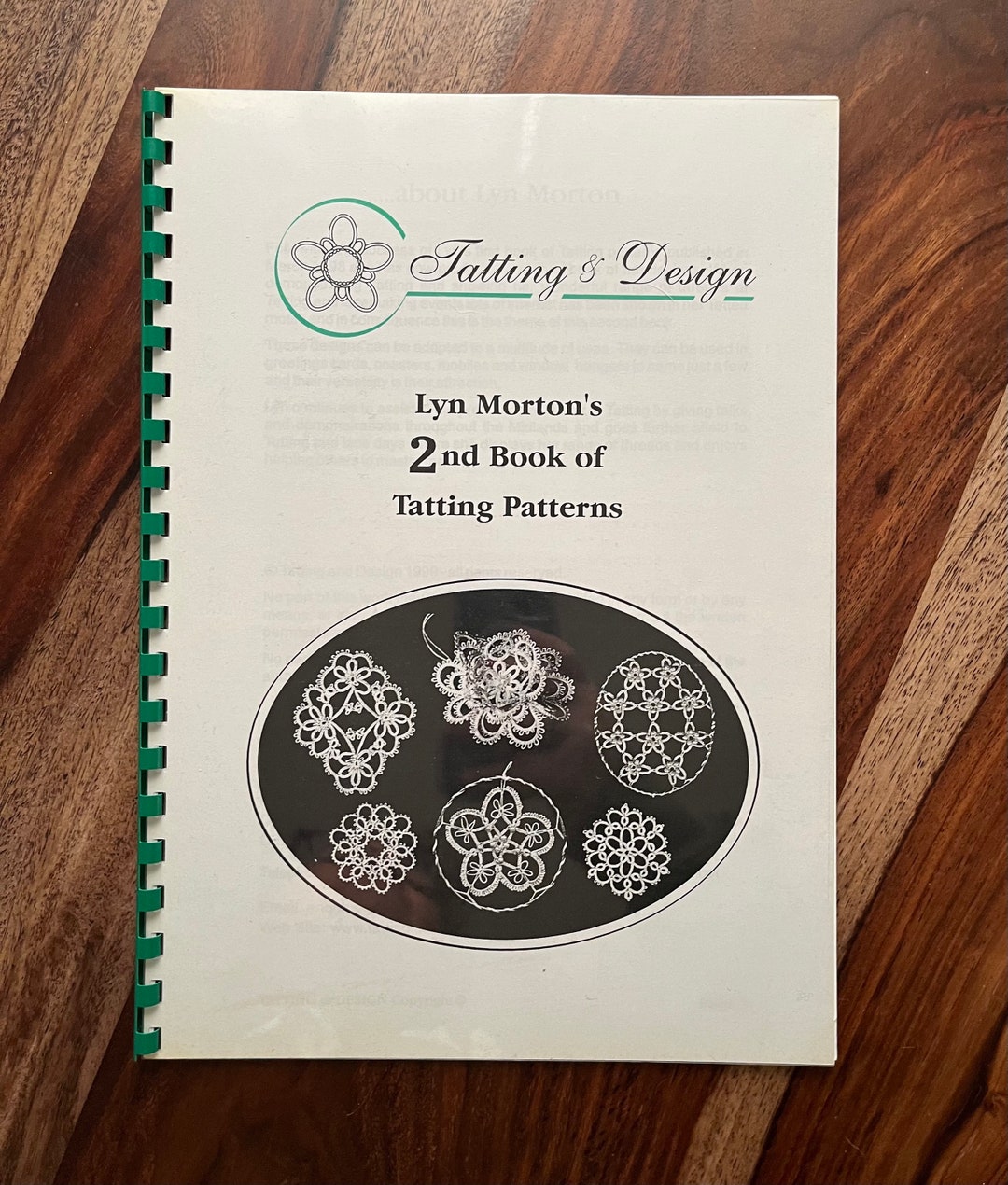 Tatting Book 13.00 - Tatting & Design Lyn Morton's 2nd Book of Tatting ...