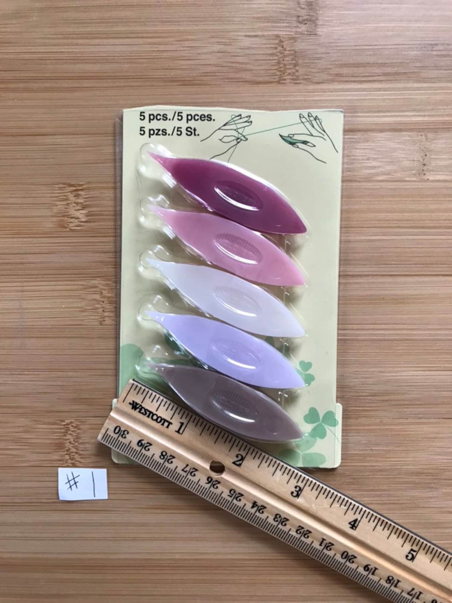 Tatting Shuttles With Prick - Clover 5 Pack 18.50 Light Colors, Clover ...
