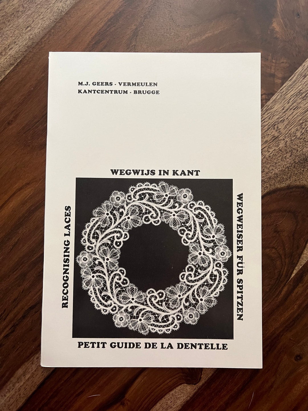 Lace Identification Recognizing Lace 19.50 Each- by M.J Geers ...