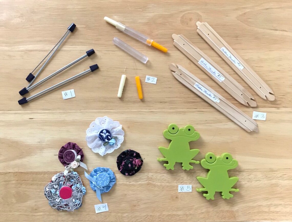 Bobbin Lace Tools 3.00-4.00 Ea Bobbin and Stitch Holders - Etsy