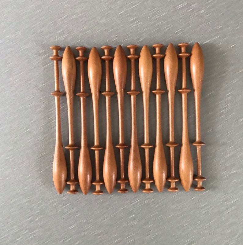 Bobbin Lace Bobbins by the Dozen Petite Swiss bobbins 21.50 | Etsy