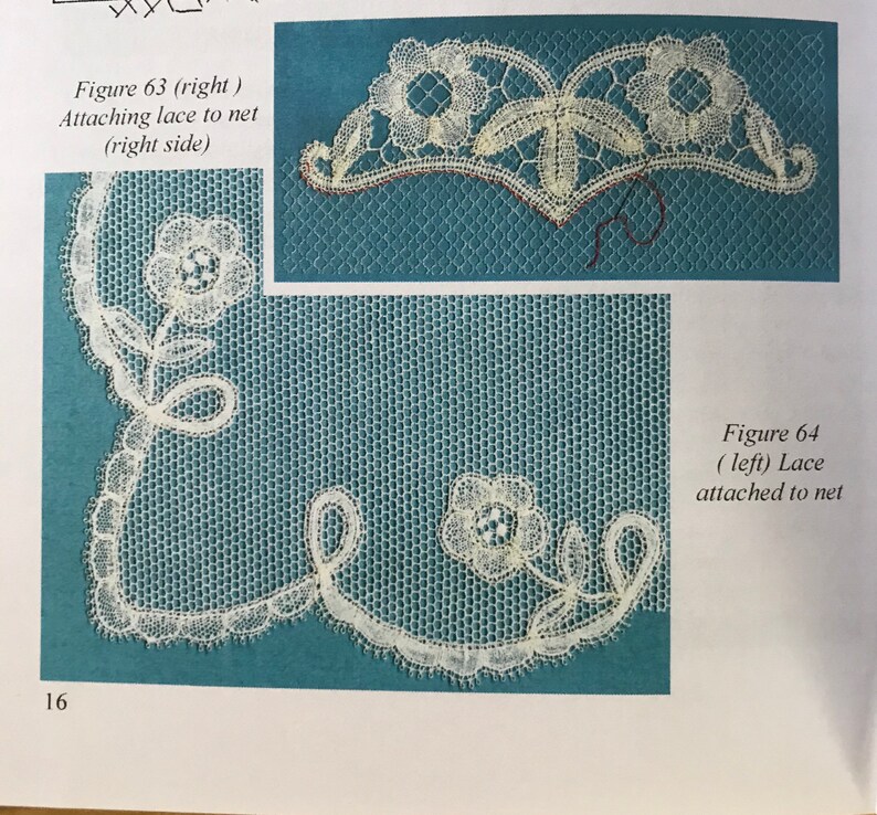 Bobbin Lace Booklets by Alexandra Stillwell 8.50/ea Scroll Motif in ...