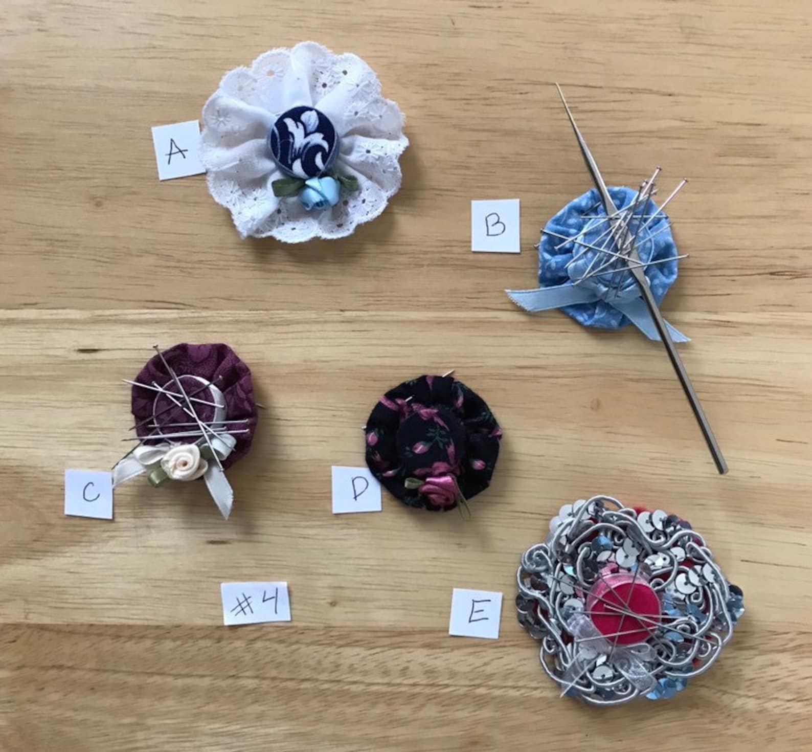 Bobbin Lace Tools 3.00-4.00 Ea Bobbin and Stitch Holders, Needle ...