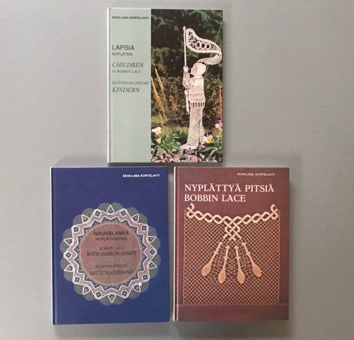 Bobbin Lace Books by Eeva-liisa Kortelahti Children in - Etsy