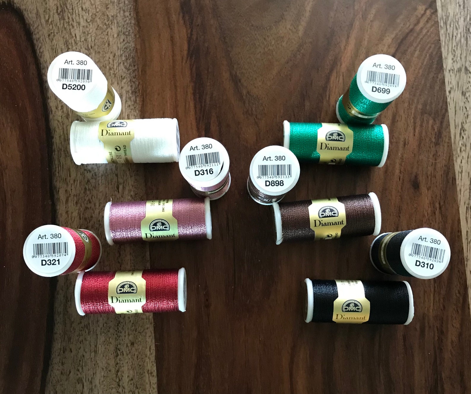 Metallic Bobbin Lace/embroidery Thread 3.50 Each Available in | Etsy