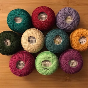 Lizbeth Tatting & Bobbin Lace Cotton Threads- 3.95-6.50ea Sizes 20, 40 ...