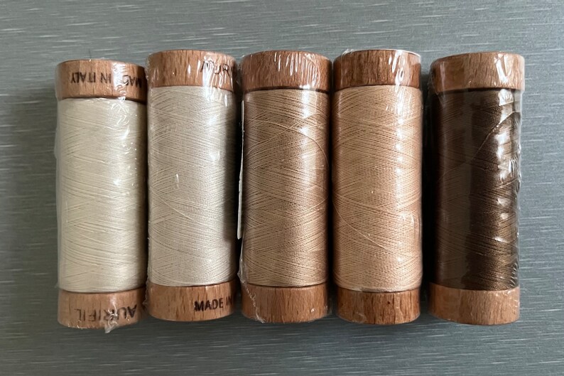 Cotton Lace Threads for Bobbin Lace 8.50 Ea Aurifil 80/2 Like Egyptian ...