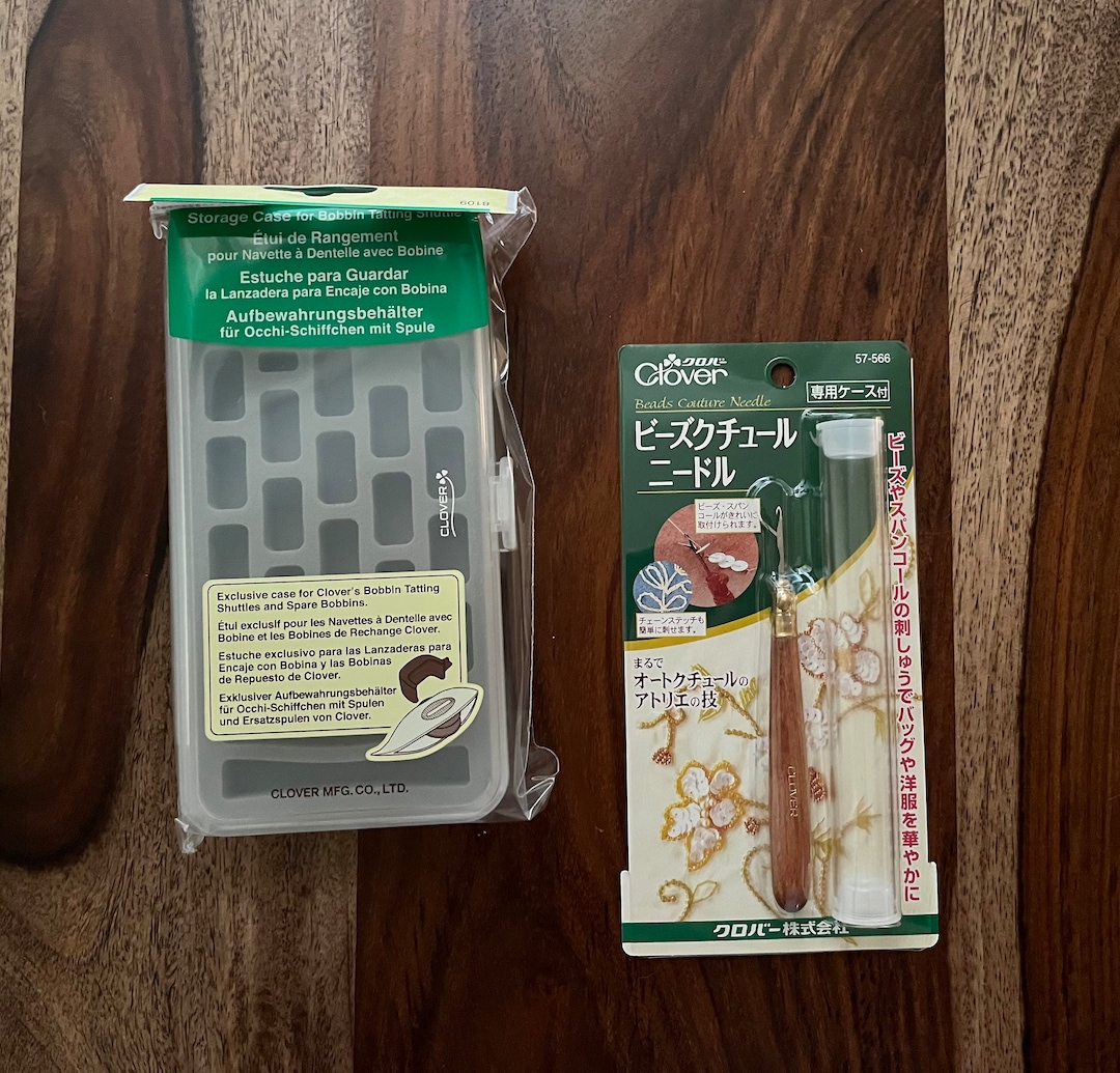 Clover Tools - Storage Case for Clovers Bobbin Tatting Shuttles and ...