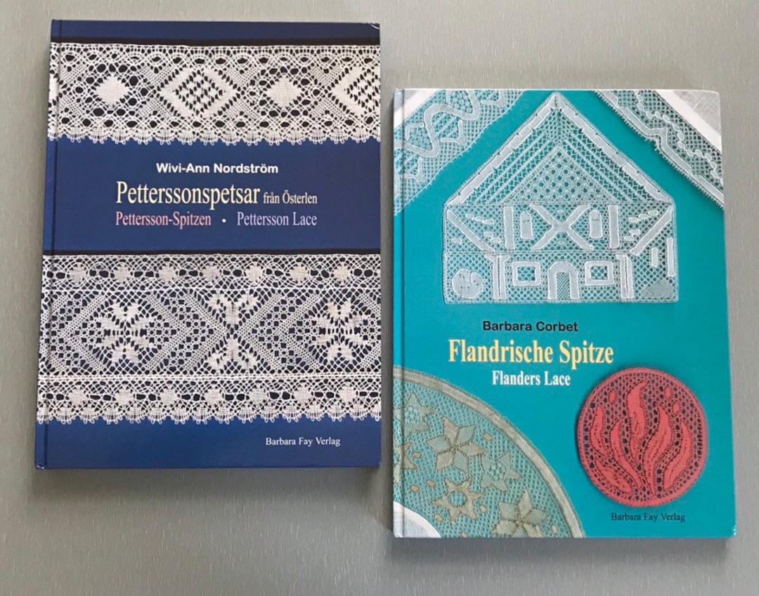 Bobbin Lace Books - 59.50 -64.50 Pettersson Lace by Wivi-ann Nordstrom ...