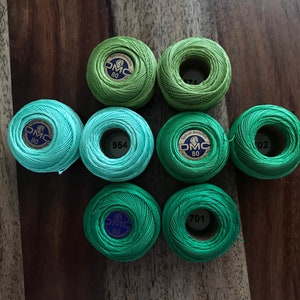 DMC 80 Cotton Lace Threads for Tatting & Bobbin Lace BACK in STOCK!!! 4 ...