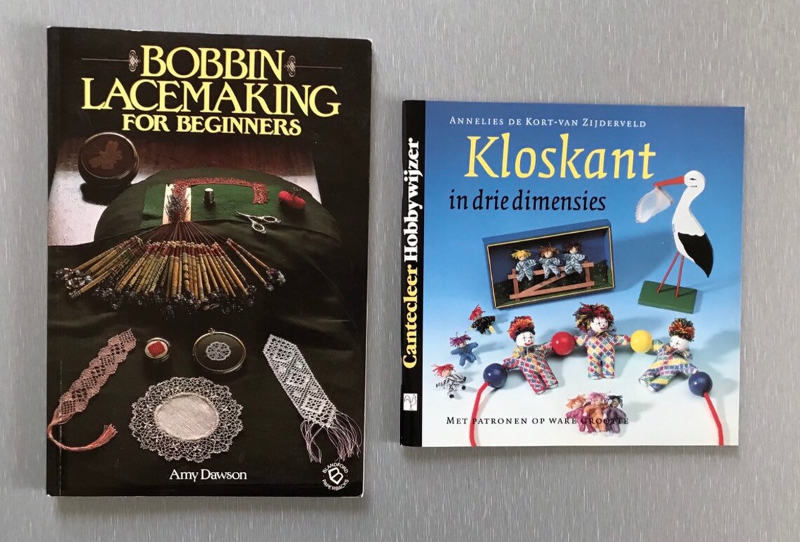 Bobbin Lace Books 12.50-14.50ea - Bobbin Lacemaking for Beginners Used ...
