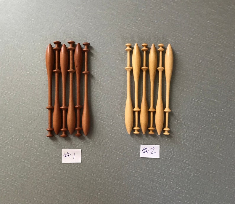 Bobbin Lace Bobbins by the Dozen Petite Swiss bobbins 21.50 | Etsy