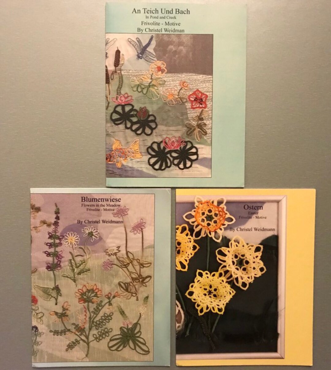 Tatting Books by Christel Weidmann All 19.50 Ea- in Pond and Creek ...