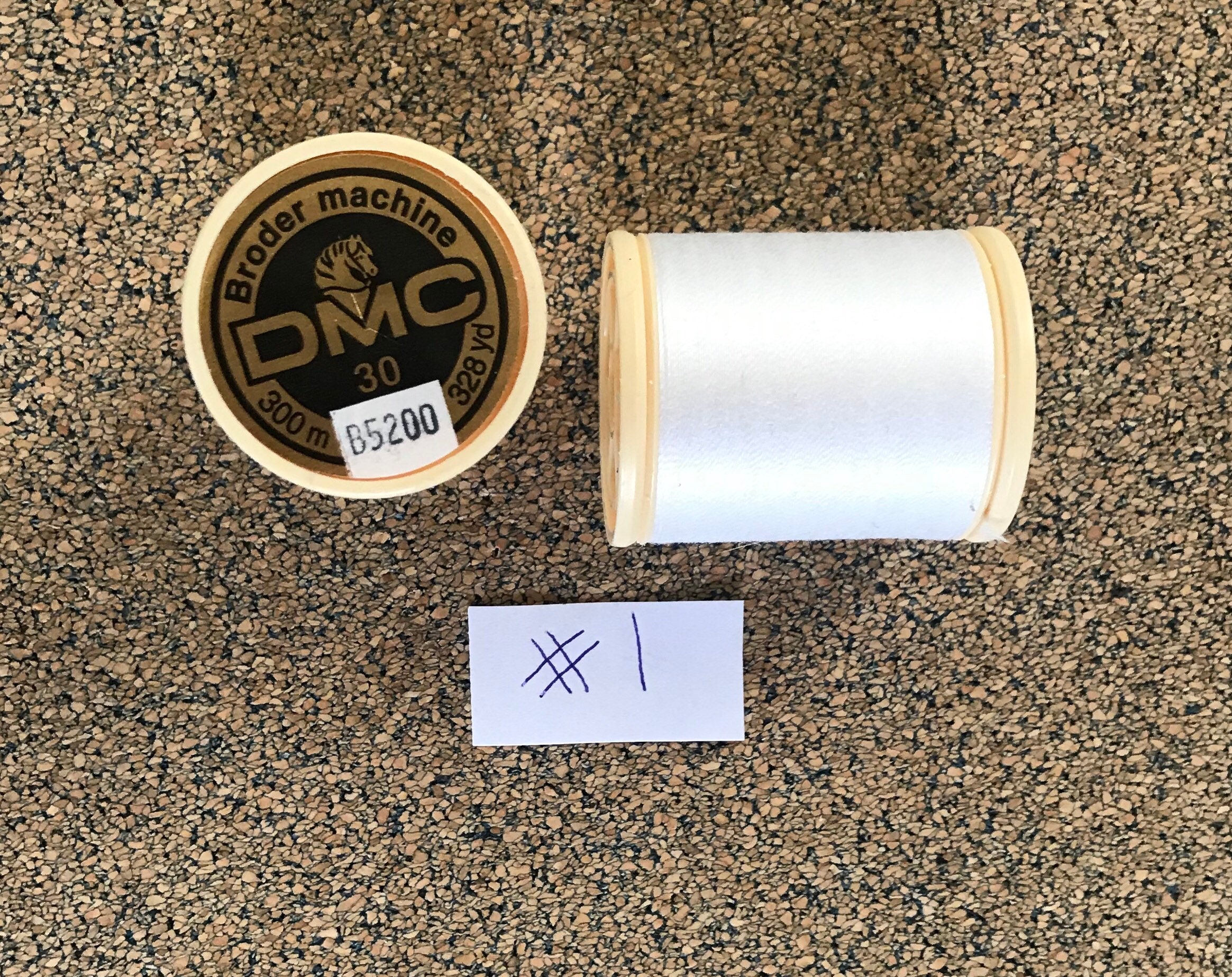 DMC Cotton or Metallic Threads 4.00-4.95 Ea DMC Border Machine | Etsy