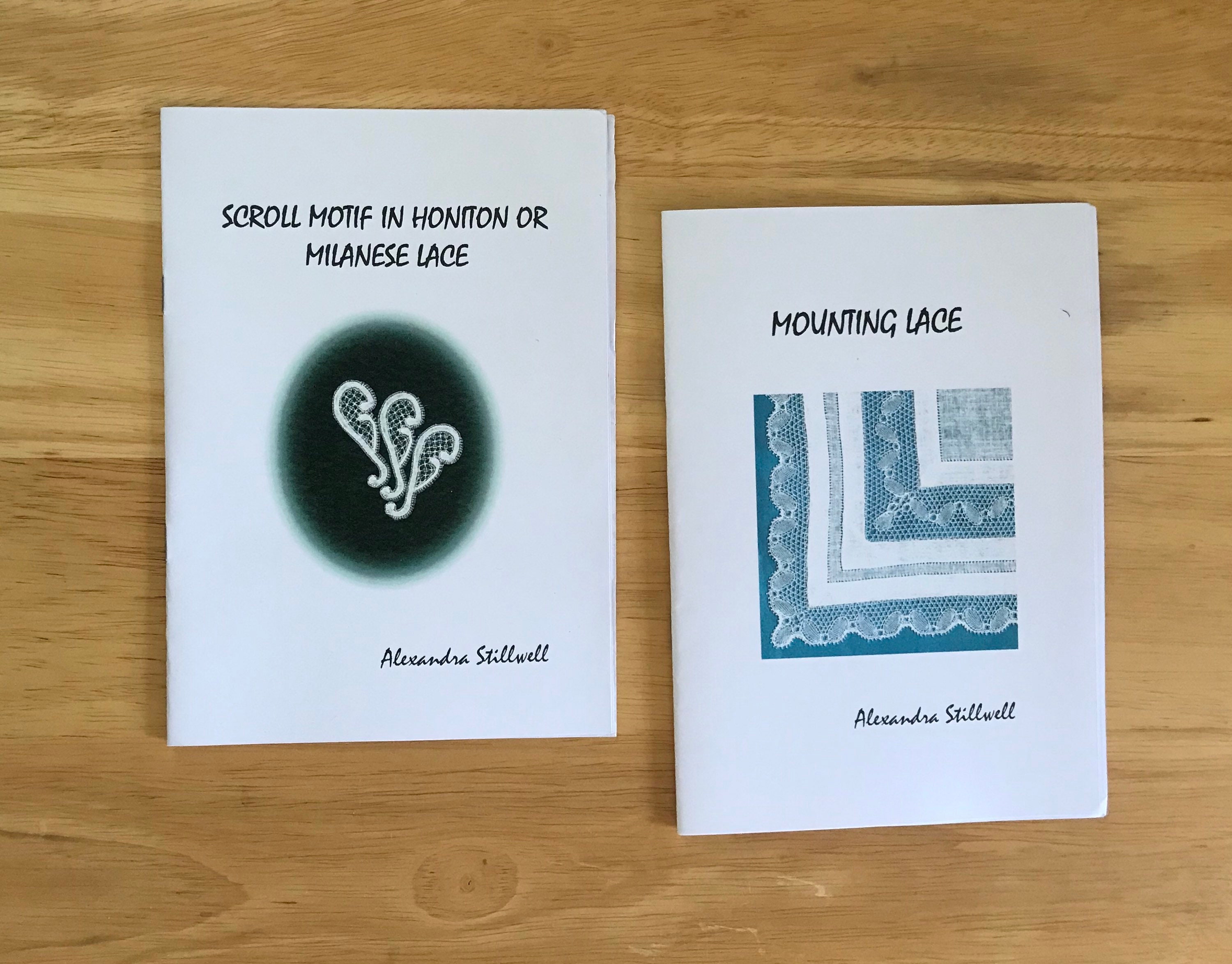 Bobbin Lace Booklets by Alexandra Stillwell 8.50/ea Scroll | Etsy