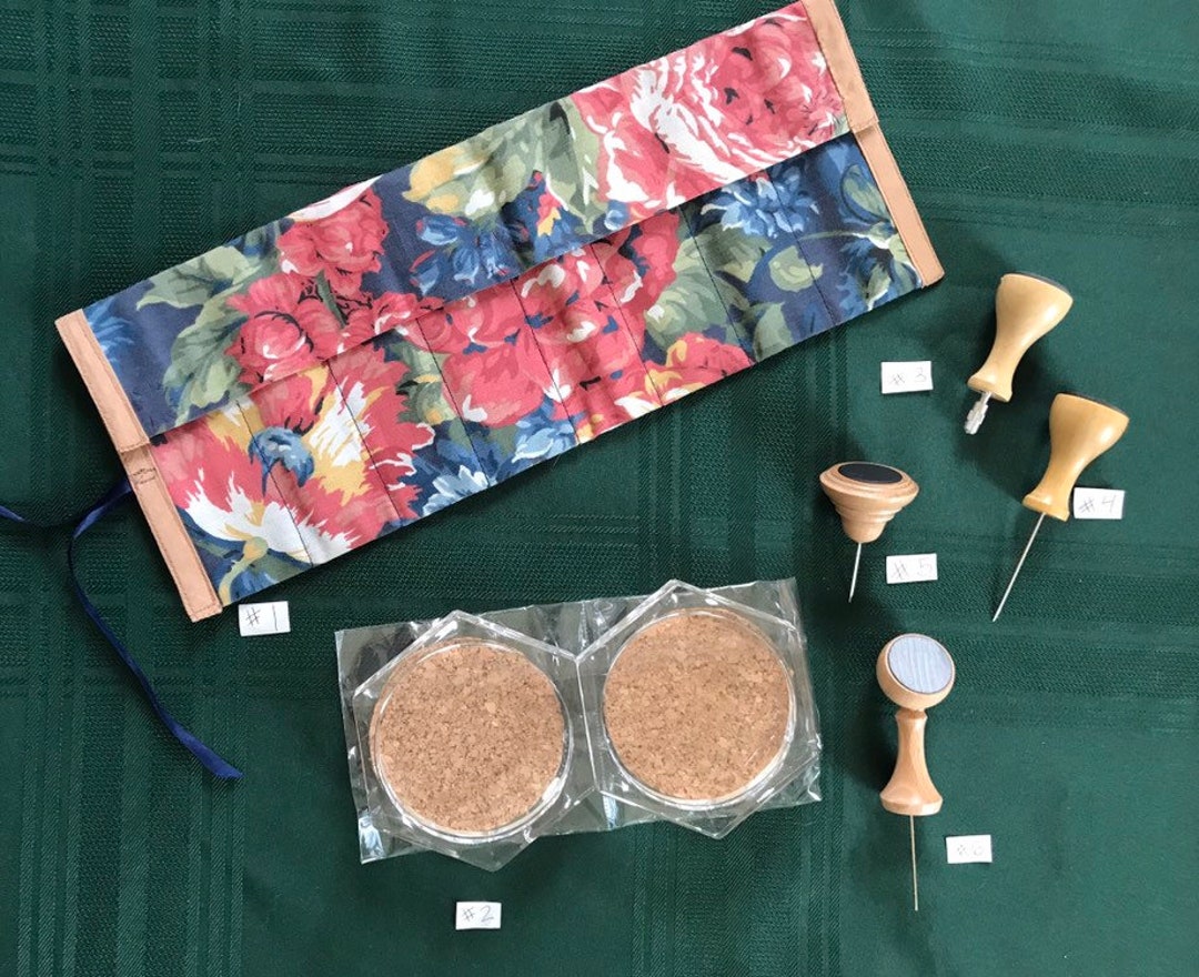 Bobbin Lace Tools 10.00-11.50/ea Bobbin Holder, Coasters to Hold Lace ...