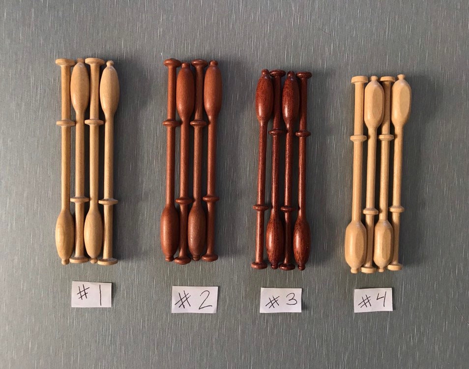 Binche Bobbin Lace Bobbins in Regular 16.50 per Dozen and Square Binche ...