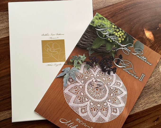 Bobbin Lace Folio Book Flowers II by Mika Toyoda 64.50 Binche, Bruges ...