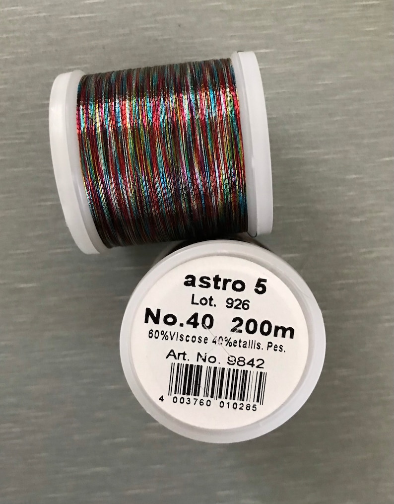 Metallic Bobbin Lace /embroidery Thread 5.50 Each madeira | Etsy