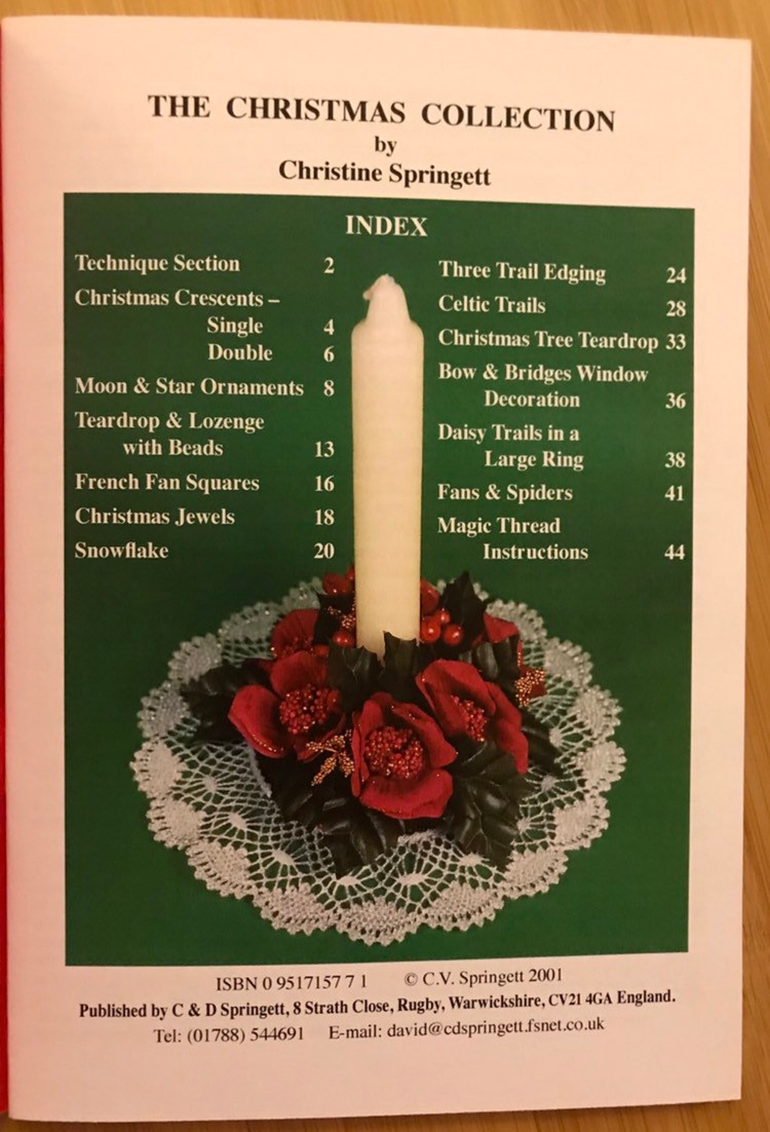 Springett Bobbin Lace Booklets Christmas Collection16.50 - Etsy