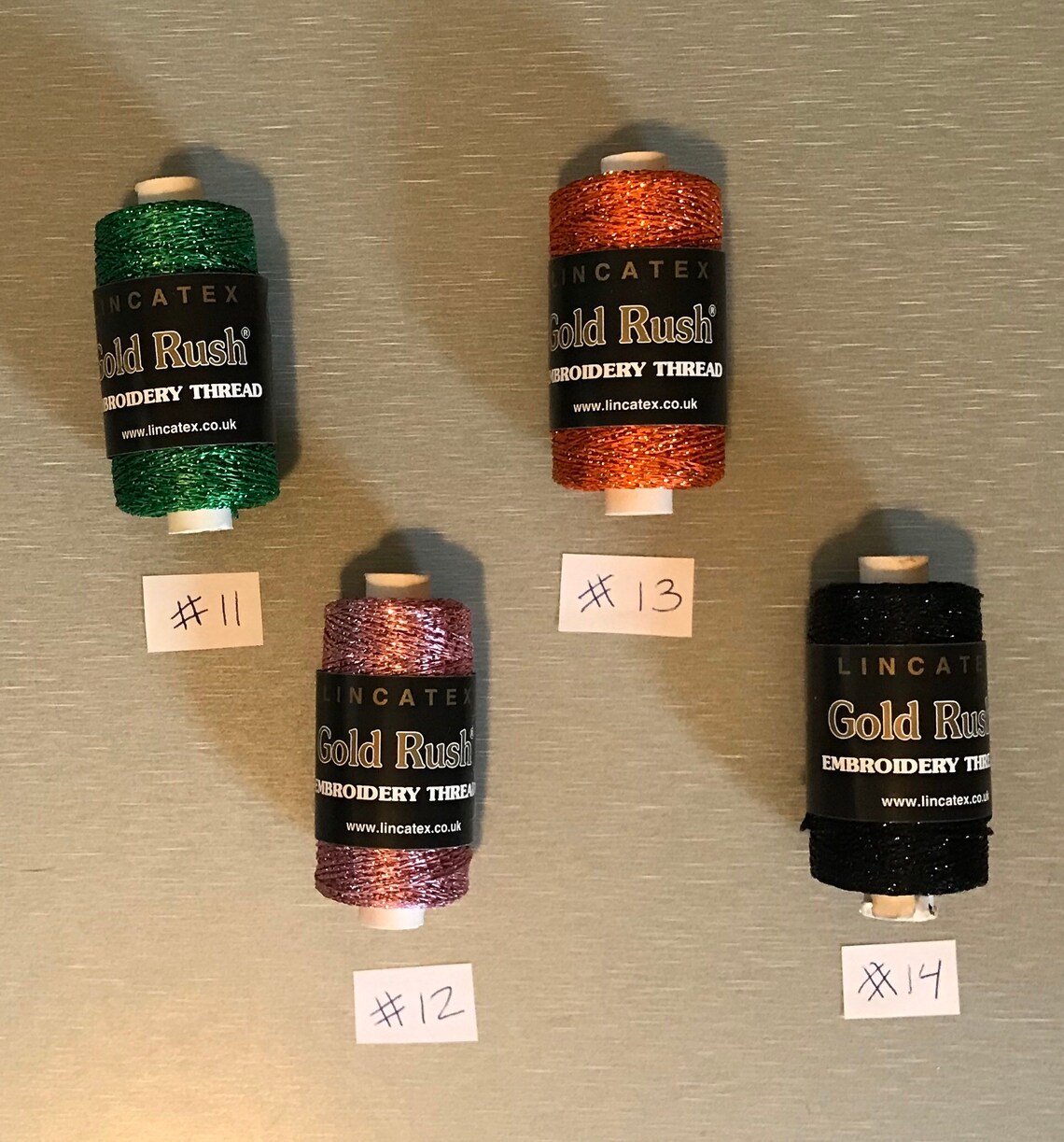 Metallic Bobbin Lace Thread Gold Rush Embroidery Thread 100 | Etsy