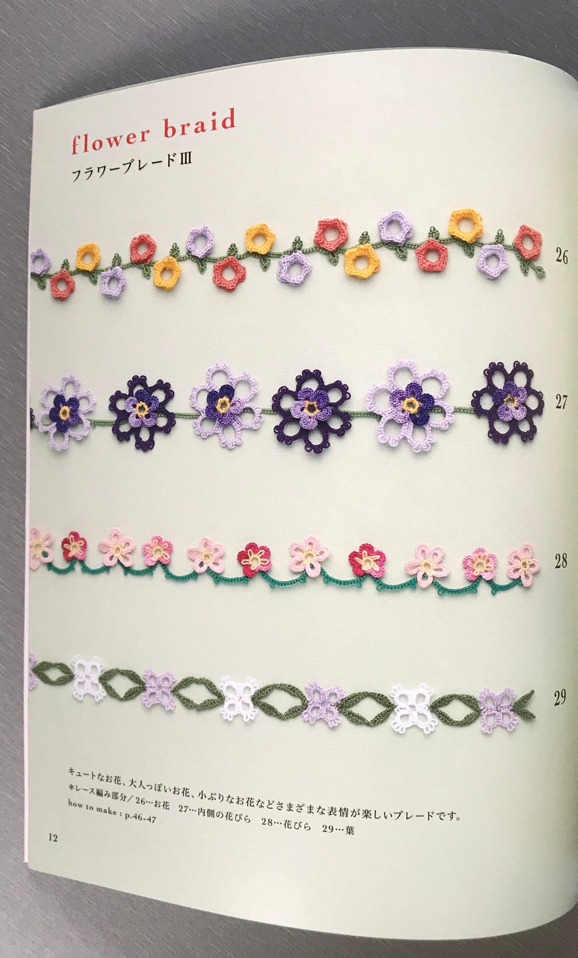 Tatting Books 34.50 Each Applemints Book Written in Japanese - Etsy