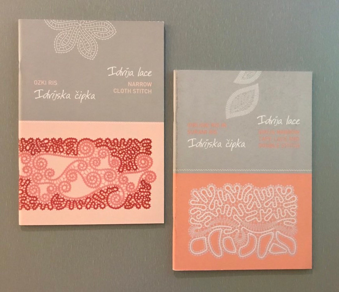 Idrija Bobbin Lace Pattern Books From the Lace School in Idrija ...