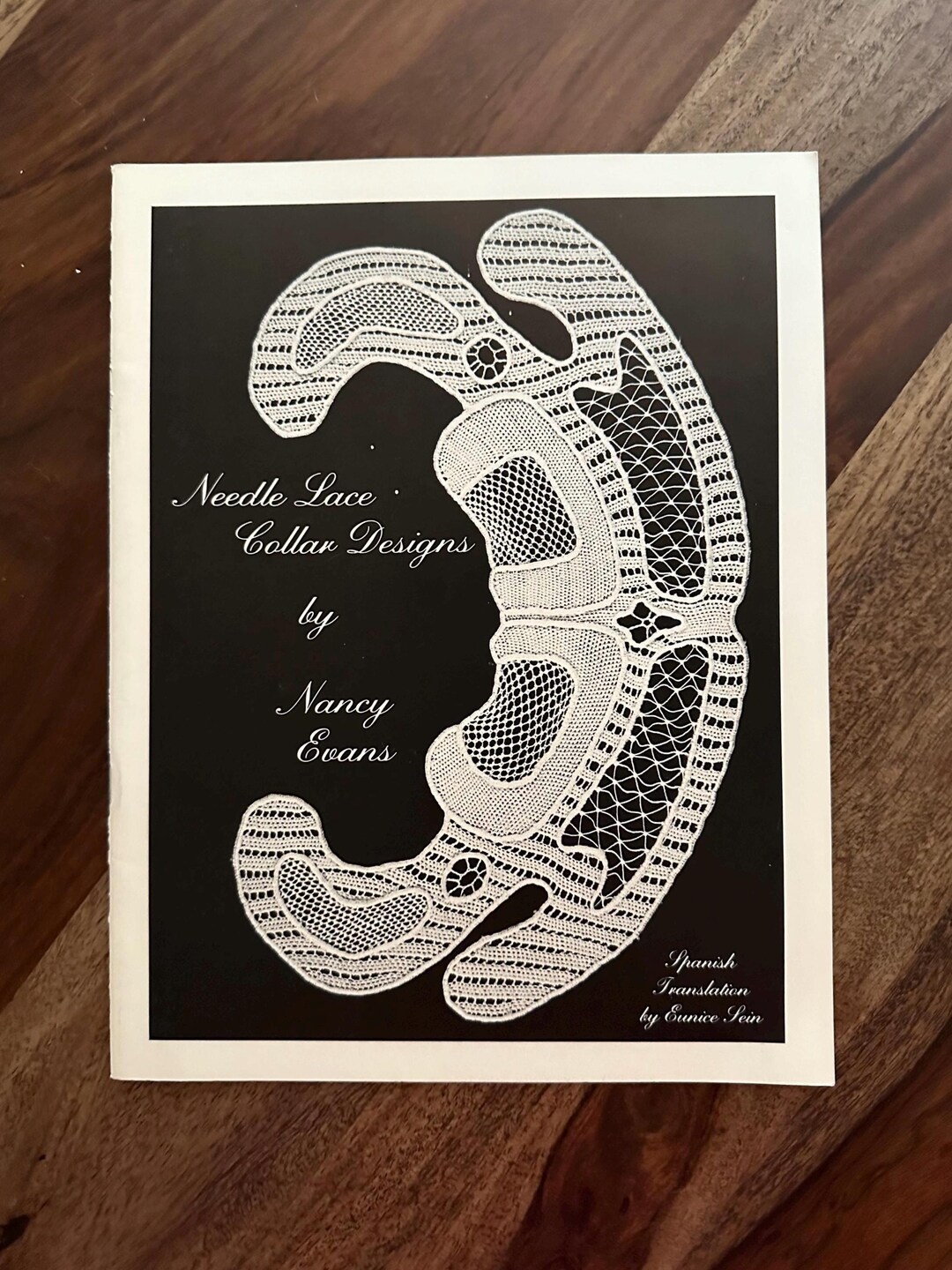 Needle Lace Book 8.50 by Nancy Evans -needle Lace Collar Designs in ...