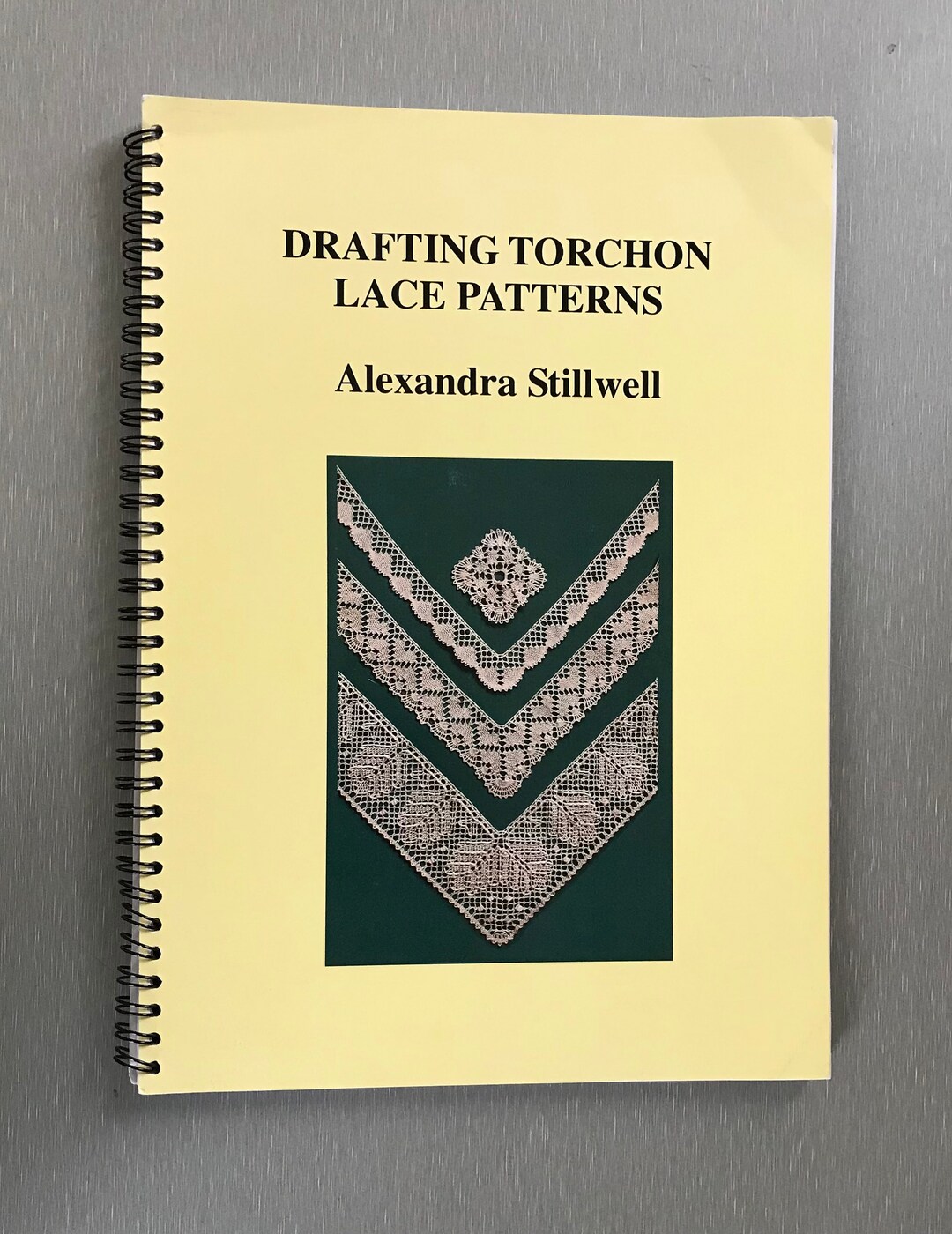 Bobbin Lace Book by Alexandra Stillwell - Drafting Torchon Lace ...