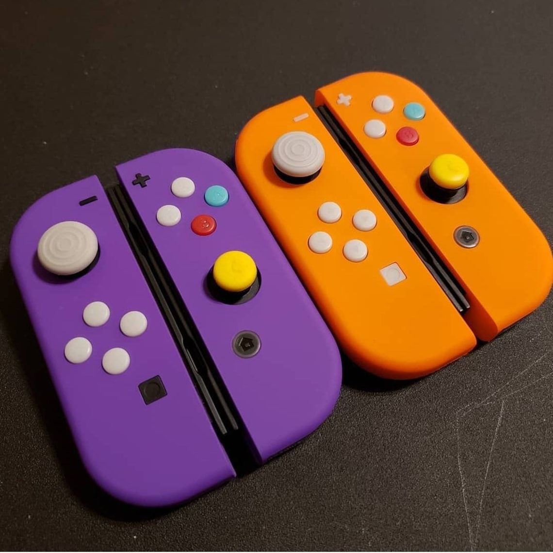 Nintendo Switch Joy Con Gamecube Themed Buttons 2x Joysticks Etsy