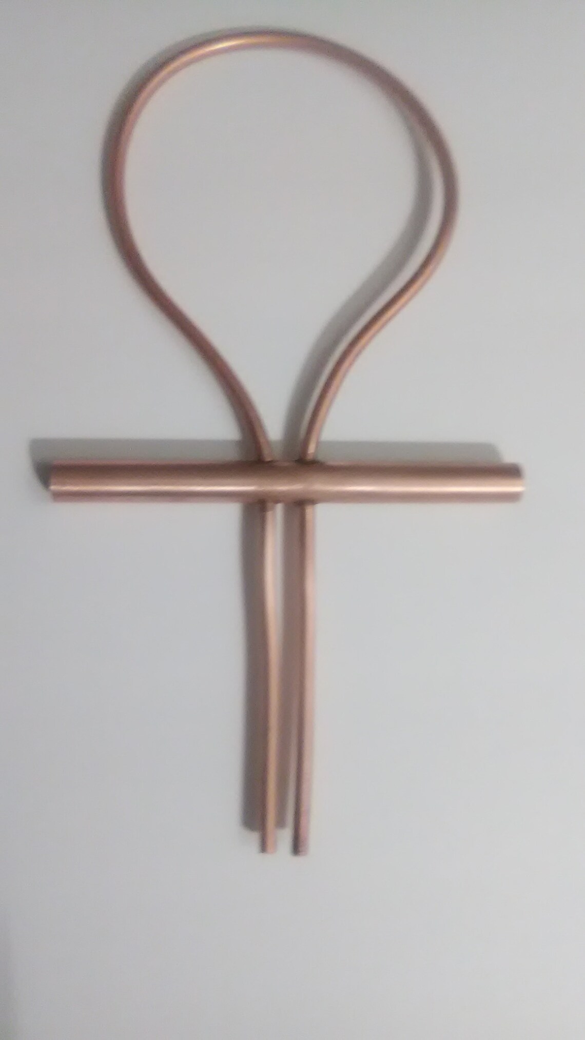 Copper Ankh Large 13x6 HAND MADE | Etsy
