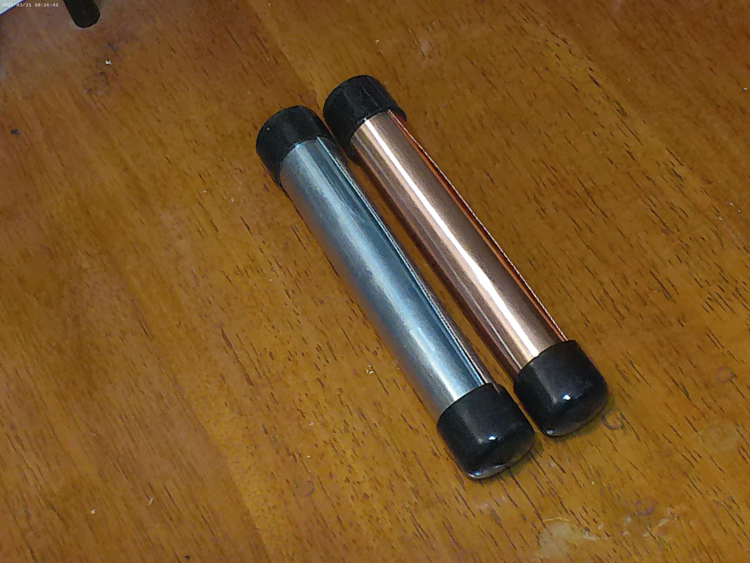 New Pharaoh Rods Pure Copper/zinc Sheet Wrapped Whole Selenite Crystal ...