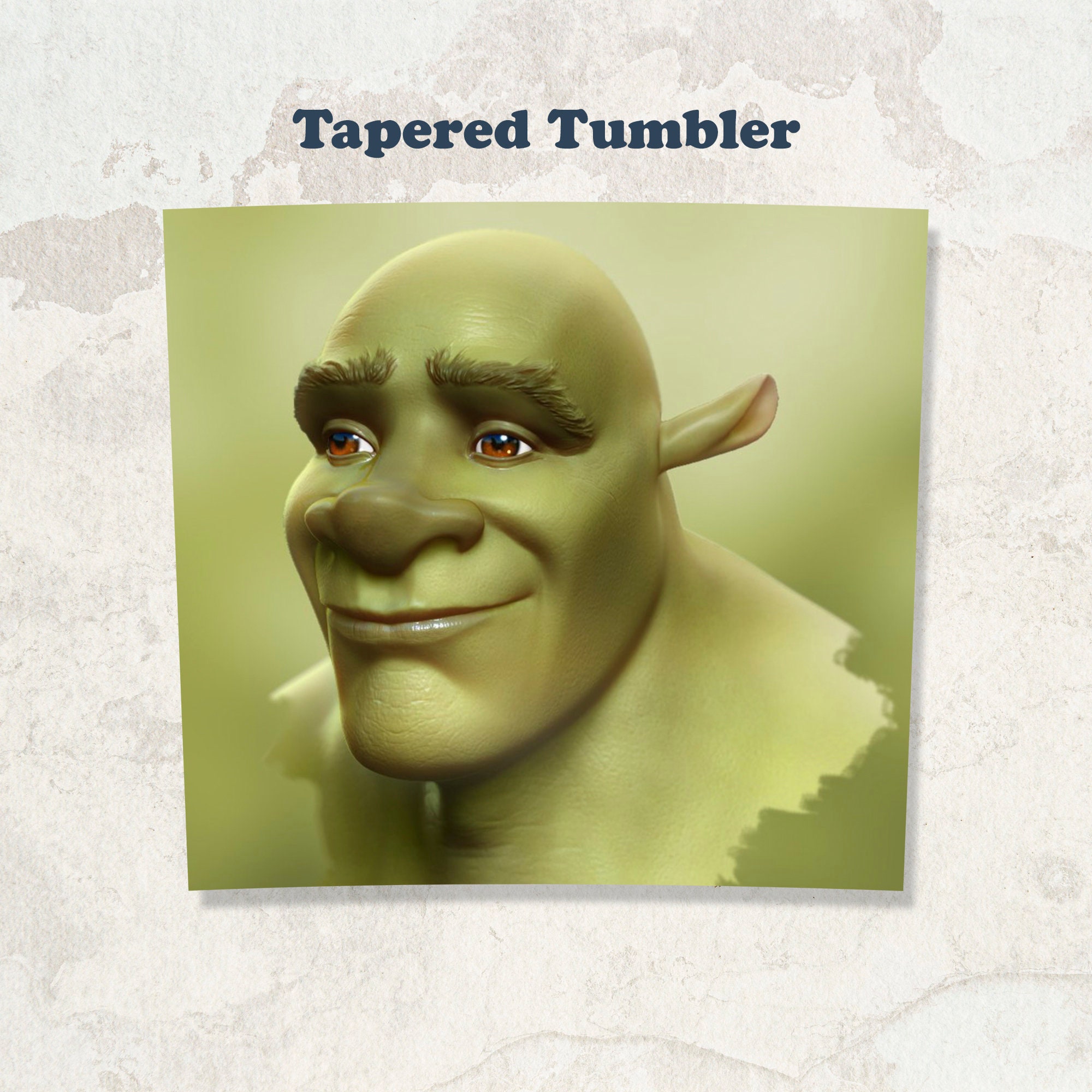 20 Oz Skinny Tumbler Sublimation Designs Shrek Tumbler PNG Digital ...