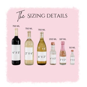 Wine Labels for Christmas Gift Custom Wine Bottle Labels for Corporate ...