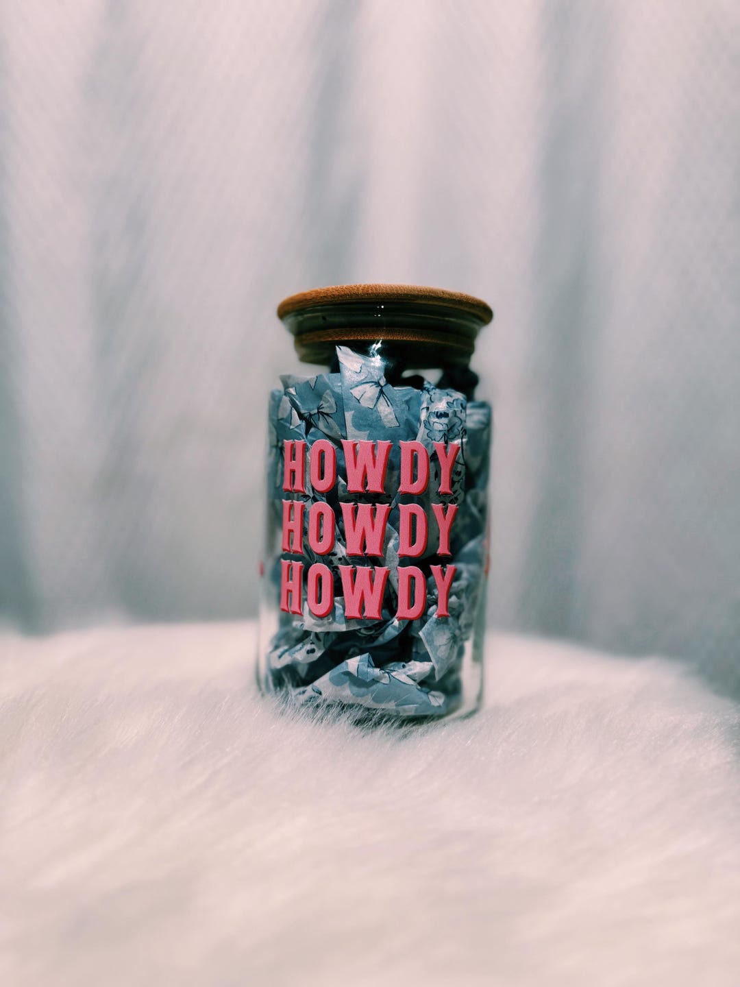 Howdy Glass Cup - Etsy