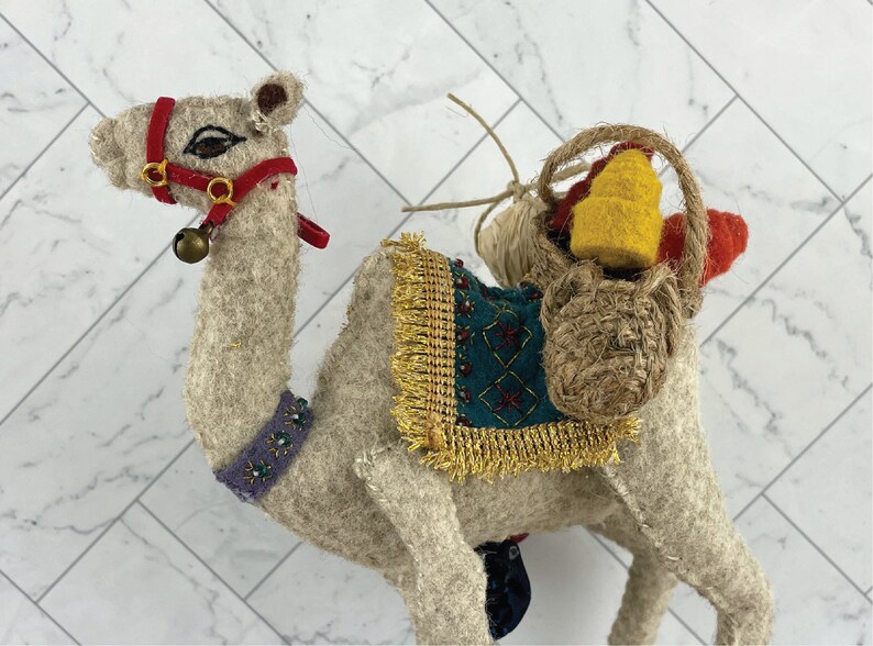 Christmas Nativity Scene Felt Pattern Camel / Digital Epattern - Etsy