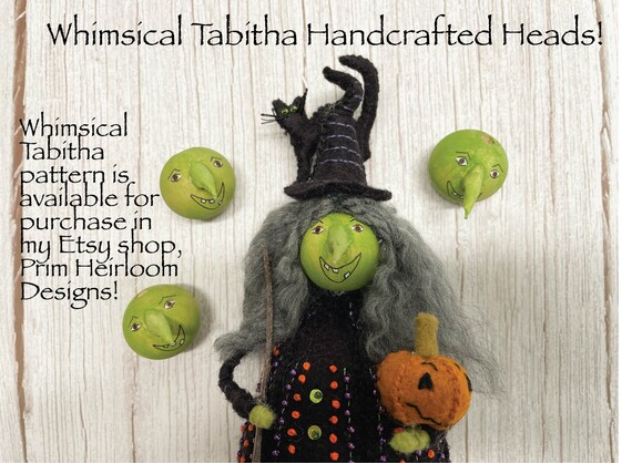 Whimsical Tabitha Completed Head | Etsy