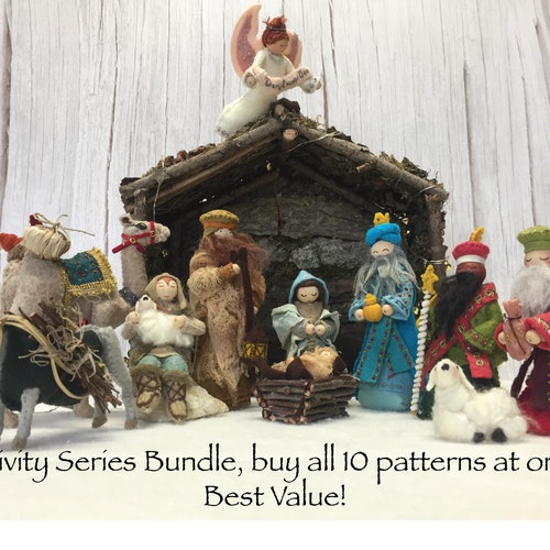 PDF Pattern Nativity Scene Tree | Etsy