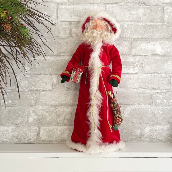 Handmade Santas - Etsy