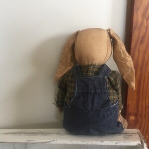 Bunny Rabbit Sewing Epattern / Folk Art DIY Country Craft / Fabric ...