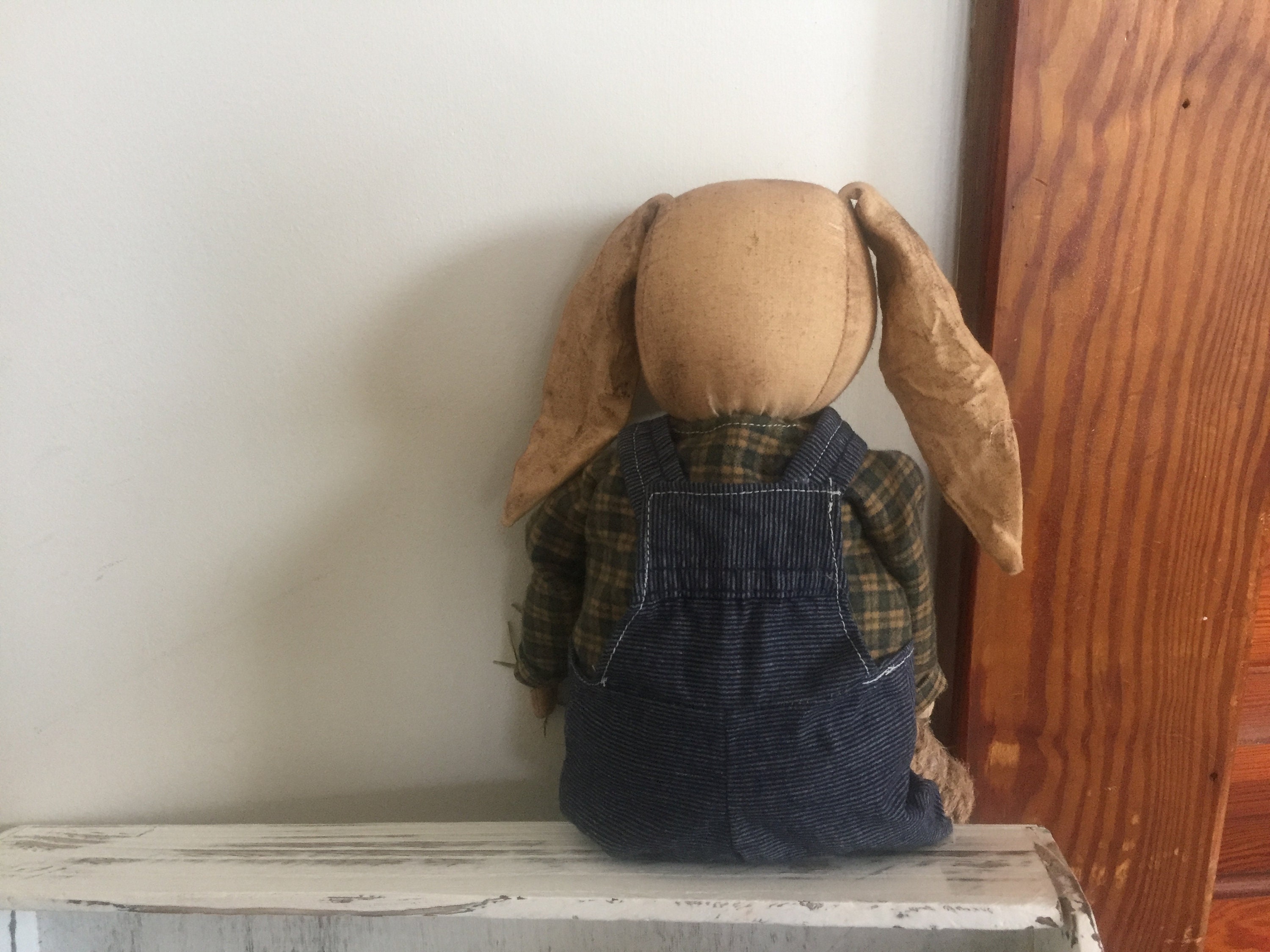 Bunny Rabbit Sewing Epattern / Folk Art DIY Country Craft / - Etsy