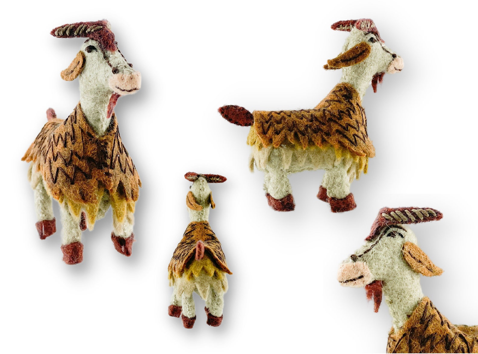 Nativity Scene Series PDF Pattern the Goat Felt Hand Sewing Tutorial - Etsy