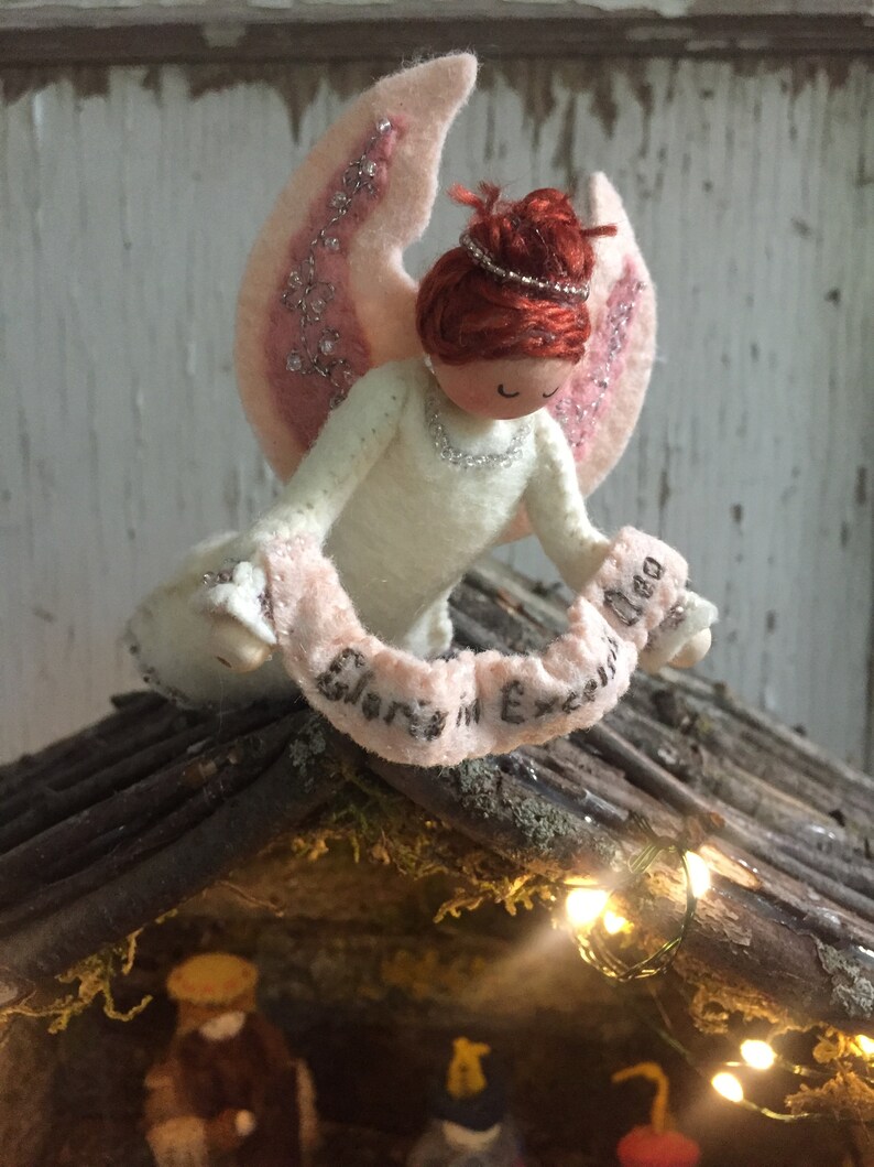 Nativity Scene Angel PDF Epattern / Christmas Felt Nativity | Etsy