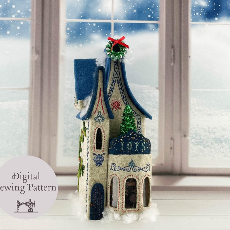 Felt Doll House Pattern - Etsy