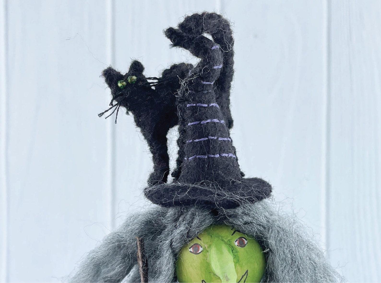 Halloween Home Decor Witch Tabitha Hand Sewing Pattern - Etsy